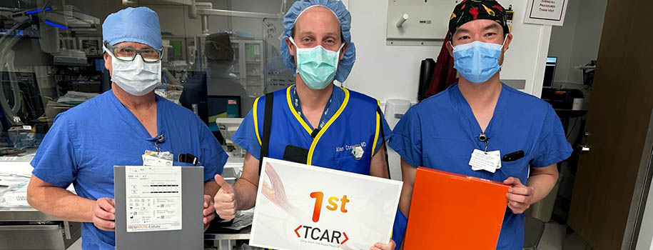 MarinHealth Medical Center Performs It’s First-Ever TransCarotid Artery ...